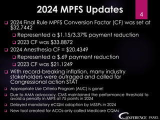 Decoding the Latest Changes in the 2024 Medicare Physician Fee Schedule ...