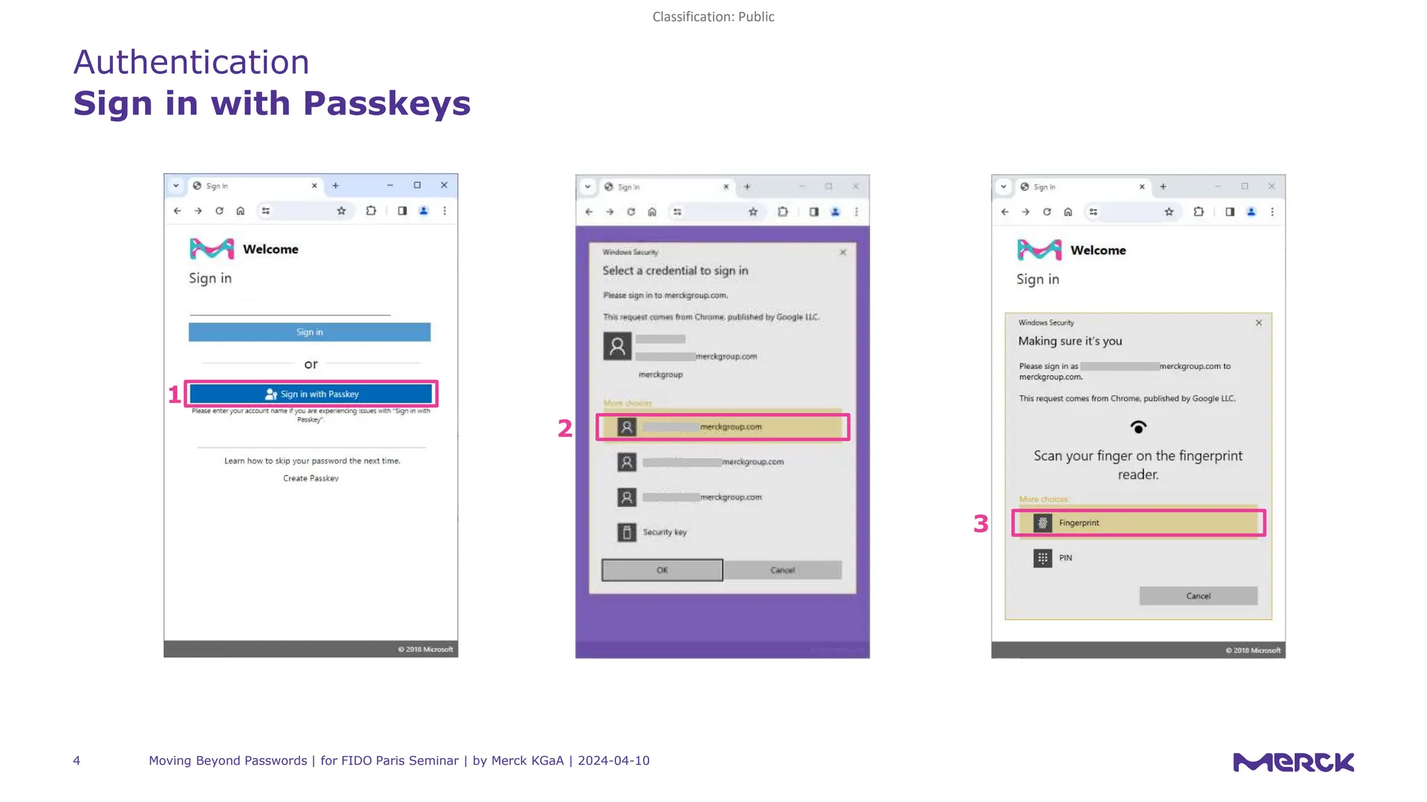 Merck Moving Beyond Passwords: FIDO Paris Seminar.pptx