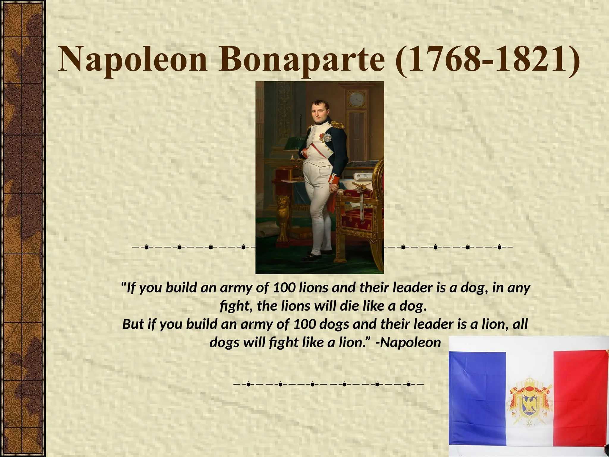Napoleon Bonaparte: Rise, Reign, and Legacy of a Military Genius | PPTX