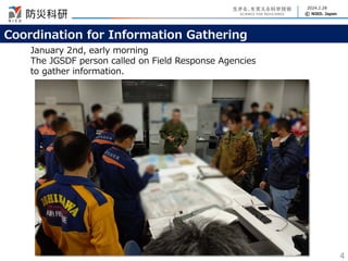 NIED’s initial response to the 2024 Noto Peninsula Earthquake | PDF ...