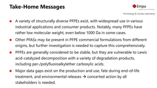 Understanding Perfluoropolyethers (PFPEs) and Their Life Cycle | PDF