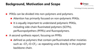Understanding Perfluoropolyethers (PFPEs) and Their Life Cycle | PDF