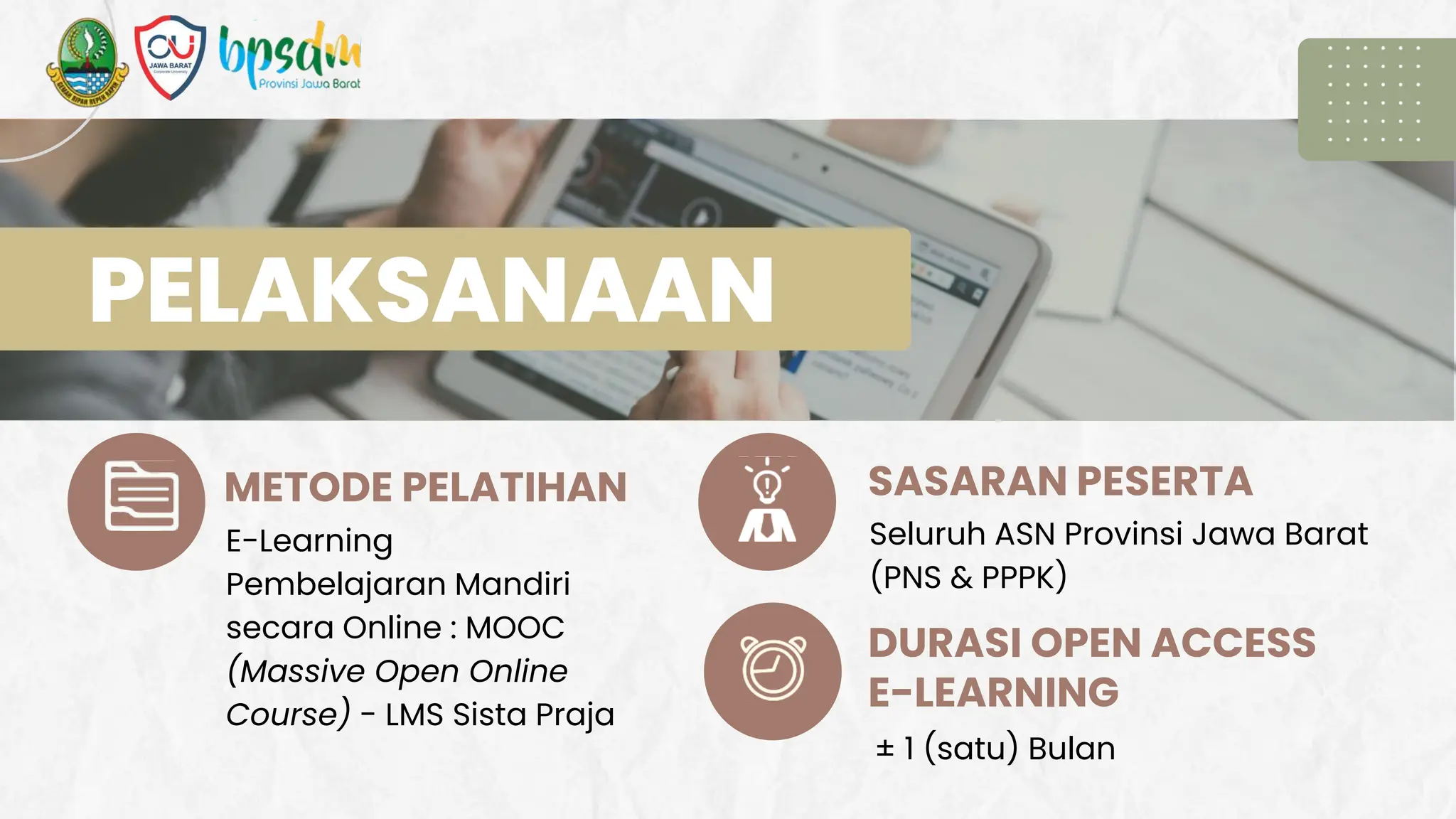 PELATIHAN PEGAWAI OVERVIEW ASN BERAKHLAK | PPTX