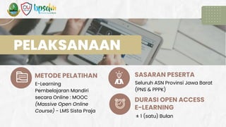 PELATIHAN PEGAWAI OVERVIEW ASN BERAKHLAK | PPTX