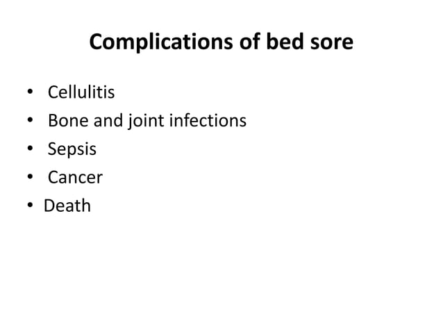 Pressure Ulcers A decubitus ulcer. Stages of Bedsore | PDF | Death ...