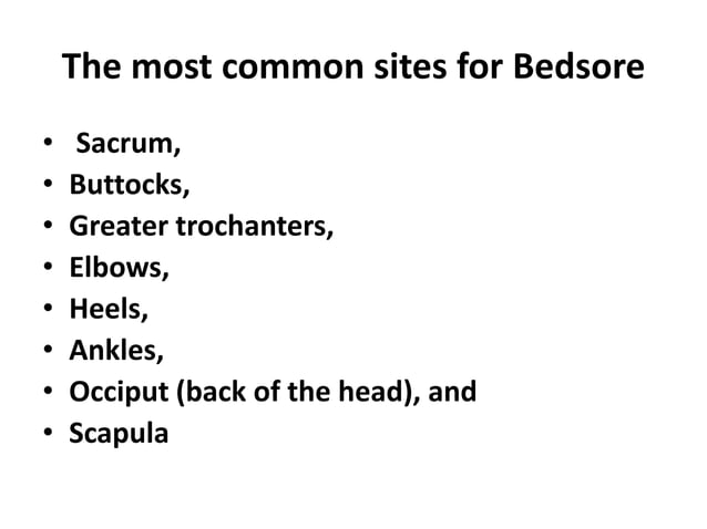 Pressure Ulcers A decubitus ulcer. Stages of Bedsore | PDF | Death ...