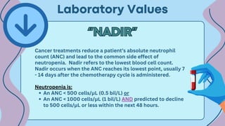 Neutropenia in Oncology power point ---- | PDF