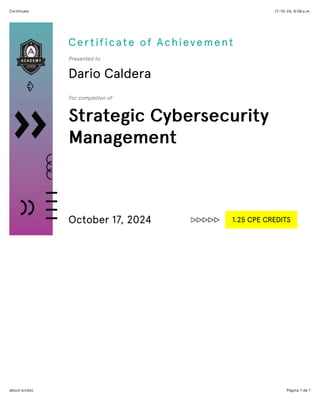 Strategic Cybersecurity Management - AttackIQ | PDF
