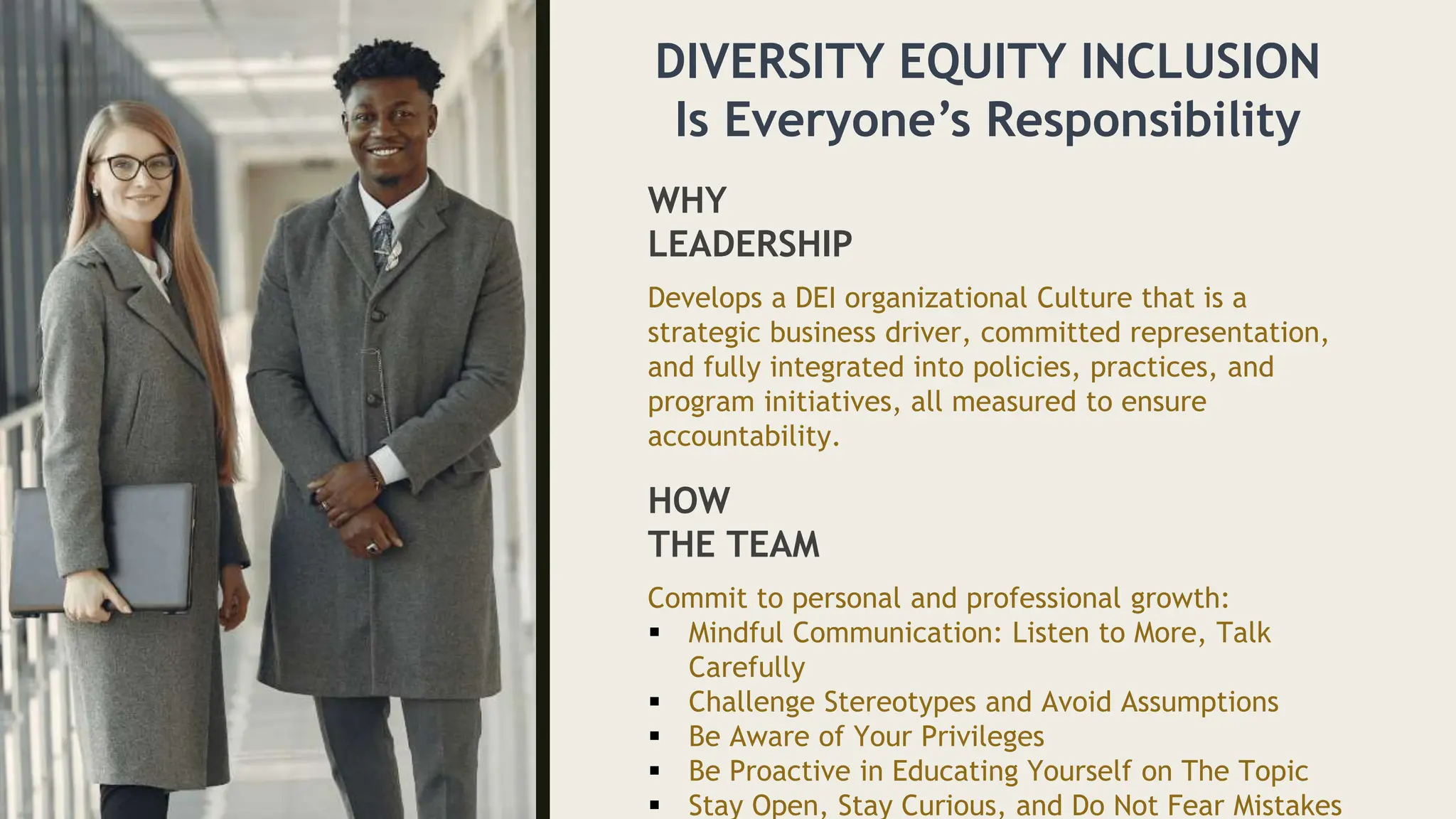 Fundamentals Welcome and Inclusive DEIB | PPTX