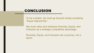 Fundamentals Welcome and Inclusive DEIB | PPTX