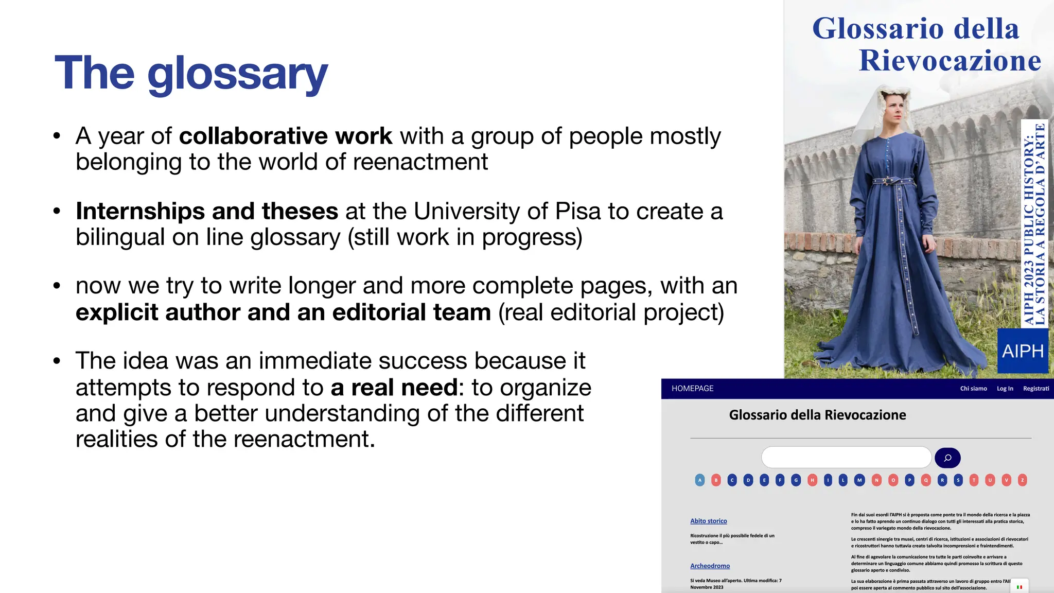 The Reenactor as Public Historian training and participation paths ...