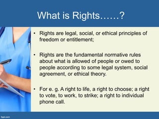 Unit-5 Bill of Rights, types of rights.. | PDF