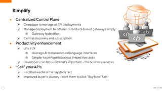 WSO2's API Vision: Unifying Control, Empowering Developers | PPT