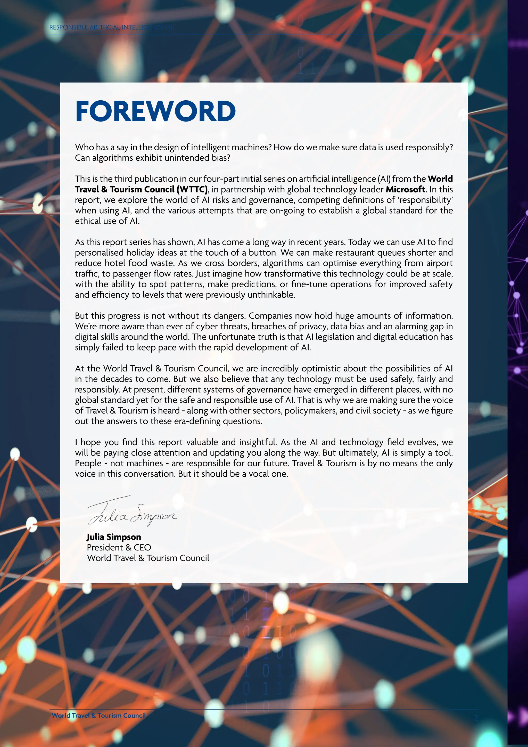 Responsible Artificial Intelligence (AI): Overview of AI Risks, Safety & Governance | PDF