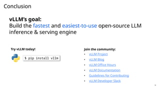 vLLM: High-performance serving of LLMs using open-source technology | PPTX
