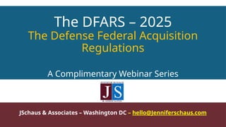 The DFARS - Part 209 - Contractor Qualifications | PPTX