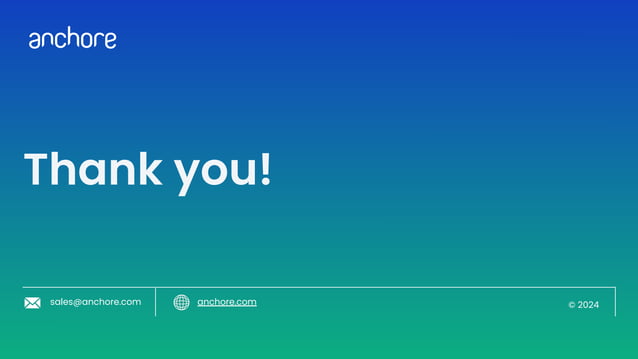 STIG in Action: Continuous Compliance with MITRE & Anchore | PPT