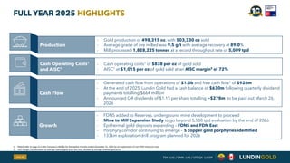 Lundin Gold Inc. Corporate Presentation - April 2026 | PDF