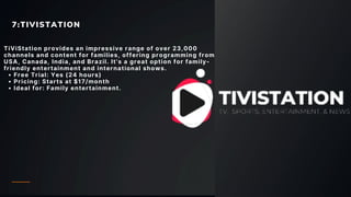 The 10 Best IPTV Service Providers in the USA for 2025 | PDF