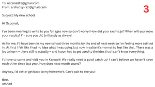 Short Examples of Emails For Primary School Students | PDF