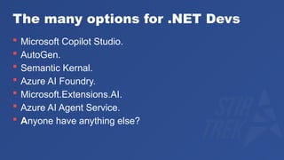 Build Your Own Copilot & Agents For Devs | PPTX