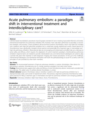 2025. Acute pulmonary embolism_ a paradigm__shift in interventional ...