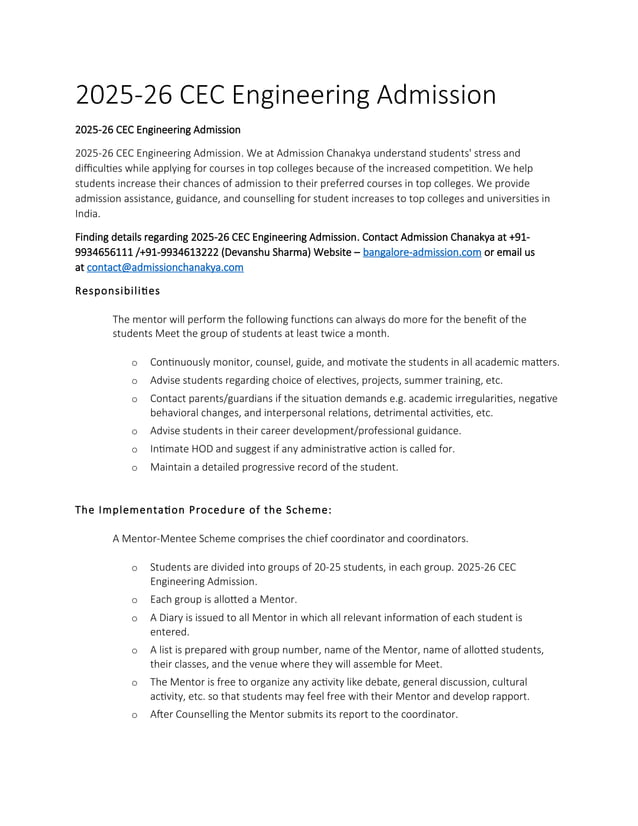 2025-26 CEC Engineering Admission .docx