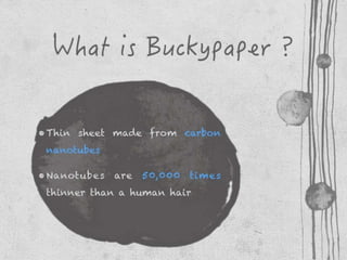 Buckypaper | PPTX