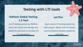 Diving into LTI: From the basics to Deep Linking | PPT