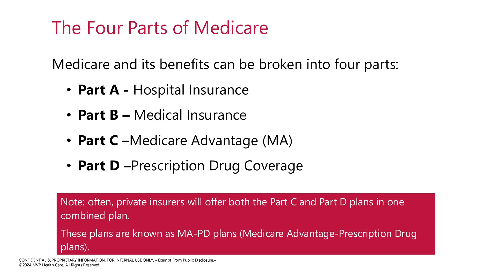 2025 Medicare Basics Training Presentation | PDF