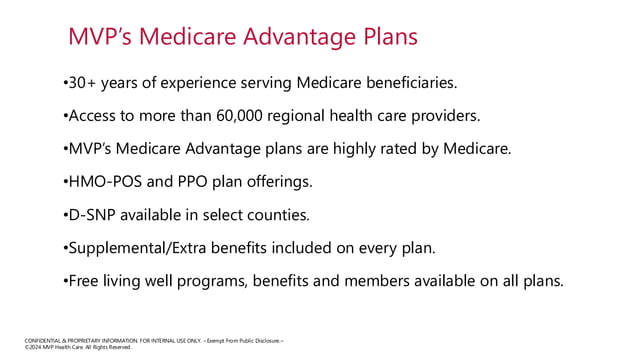 2025 MVP Medicare Advantage Product Training | PDF