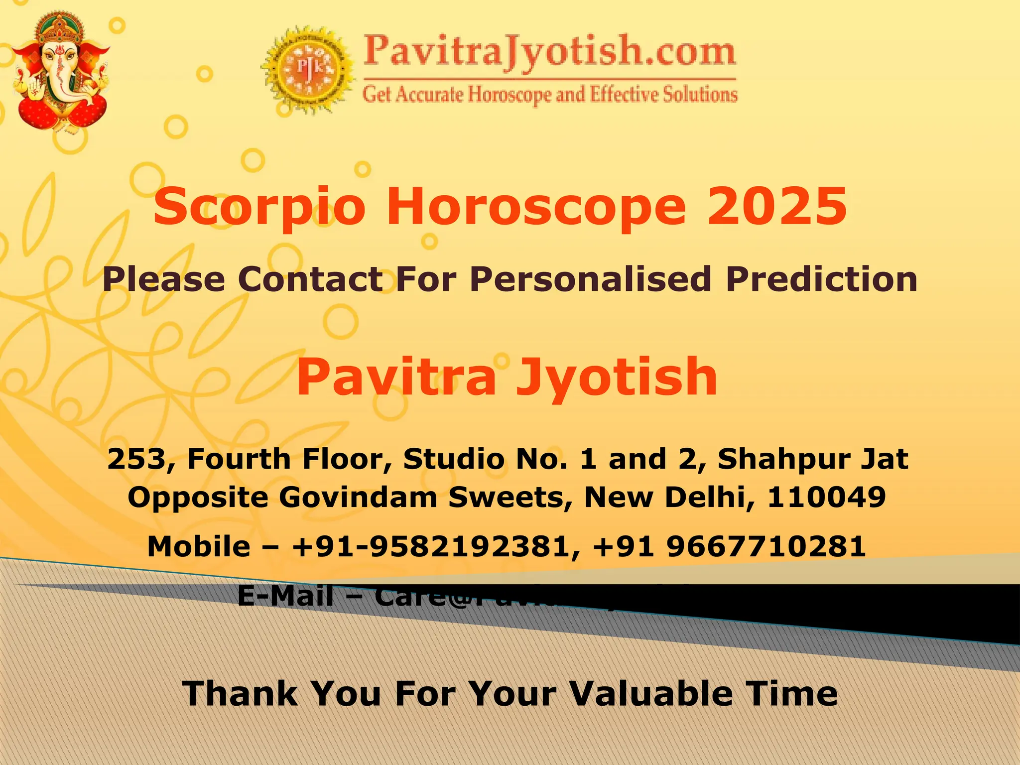 2025 Scorpio Yearly Horoscope Predictions | PPT