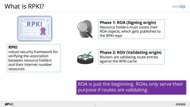 Why ROV? RPKI Deployment Status in Japan | PPT