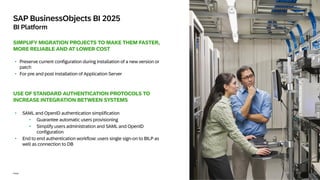 Discover SAP BusinessObjects BI Positioning Roadmap | PPT