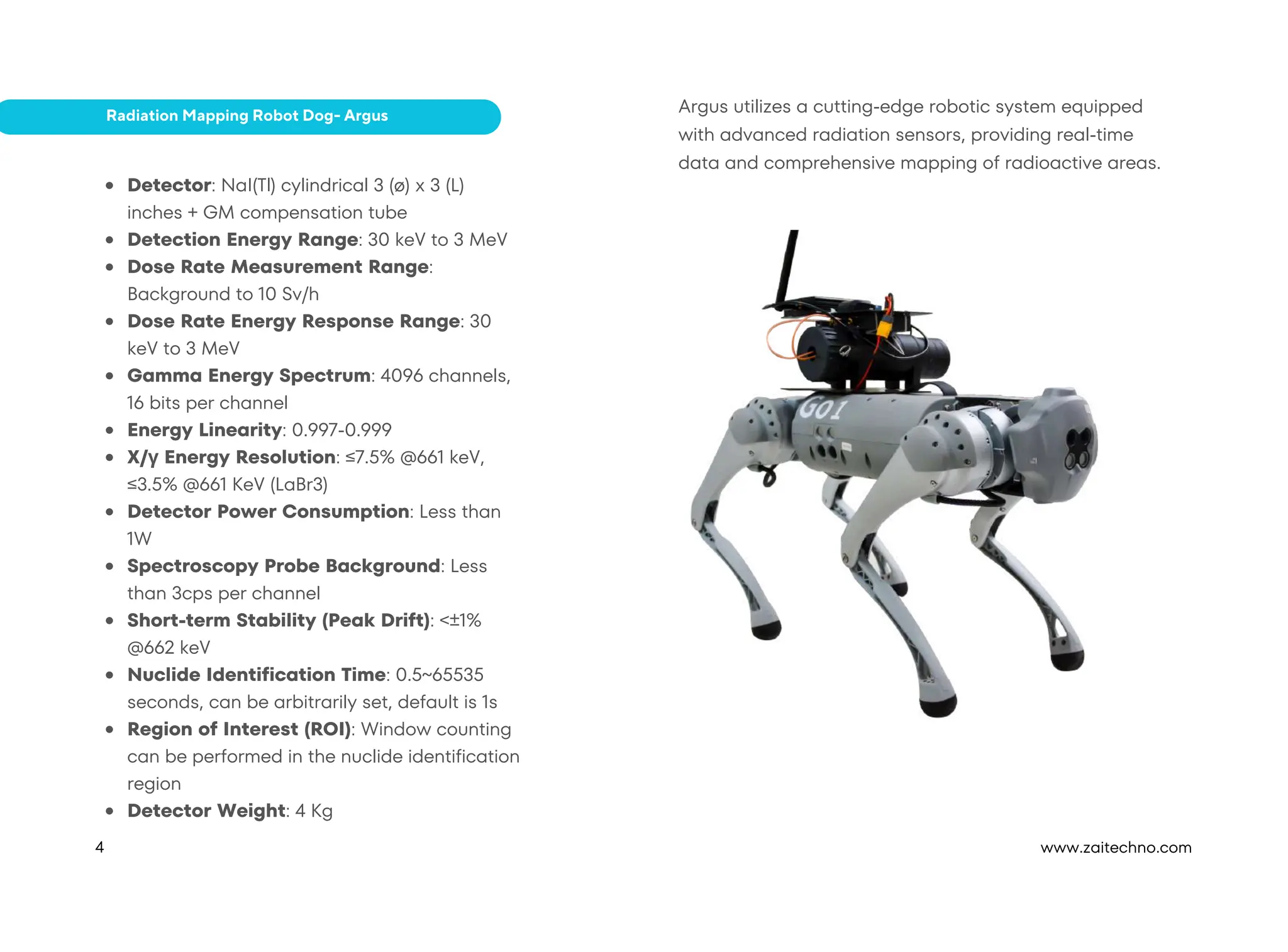 Solutions for Radiation Threats: The Zytekno Catalog | PDF