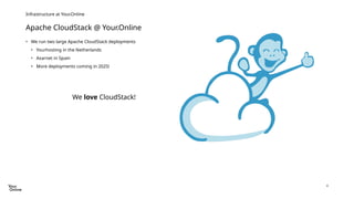 Stretching CloudStack over multiple datacenters | PPT