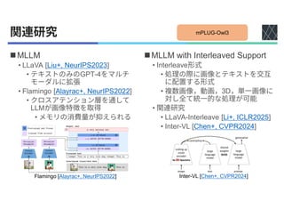 論文紹介：「mPLUG-Owl3: Towards Long Image-Sequence Understanding in Multi-Modal Large Language Models ...