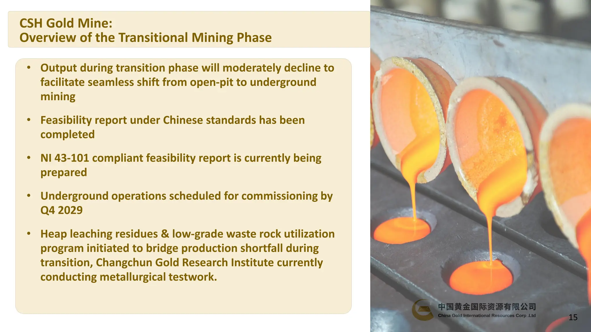2025 H1 CGG PRESENTATION CHINA GOLD INTERNATIONAL | PDF