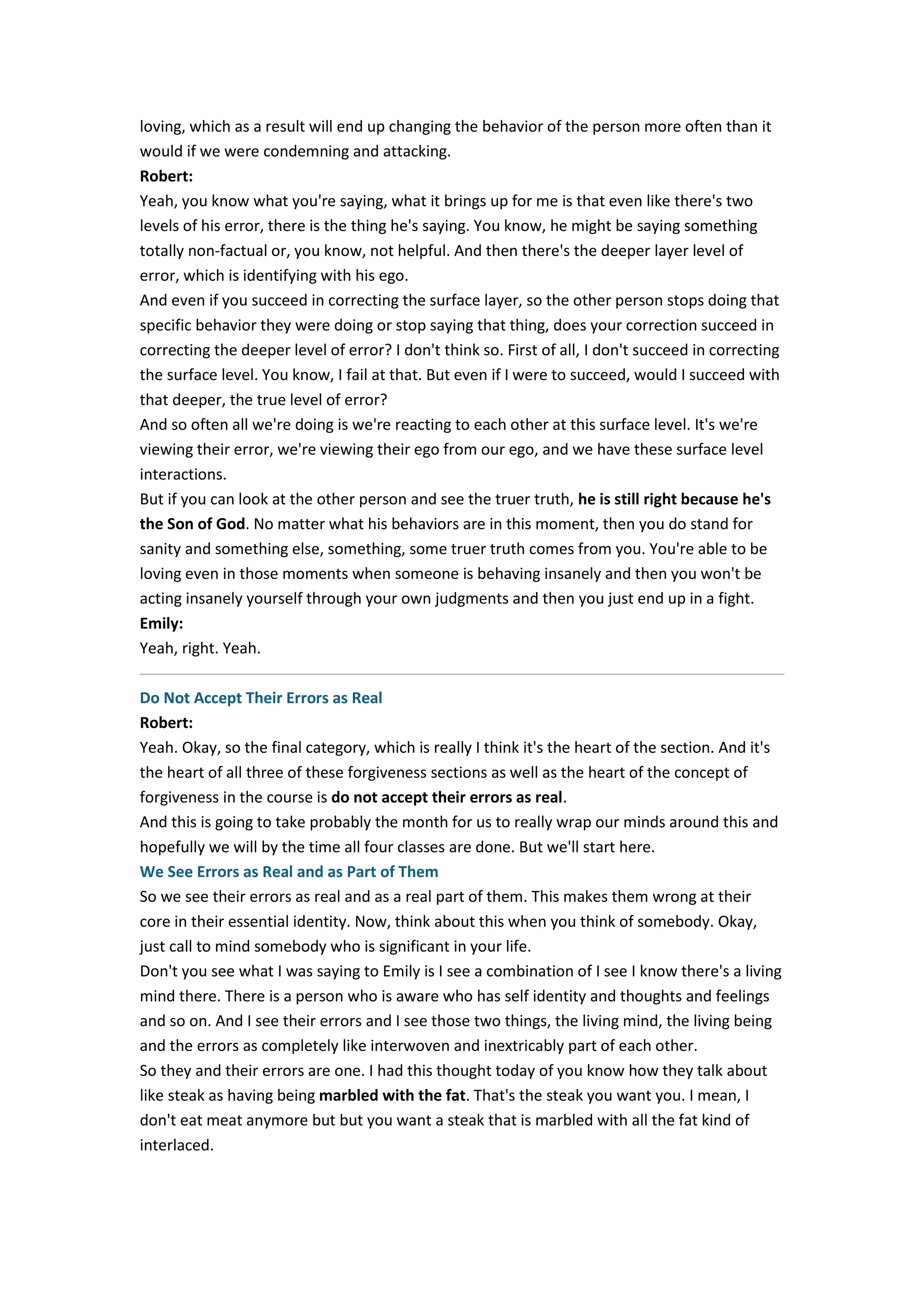 ACIM Mini Course: Practicing Forgiveness - 操練寬恕：如何不把錯誤當真 (Chinese ...