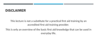 2025 BASIC first aid for lay persons.pptx