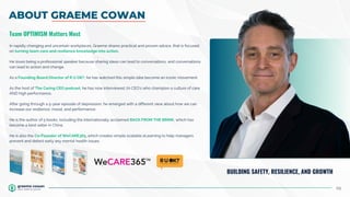 Graeme Cowan, keynote speaker: Building Team Safety, Resilience and ...