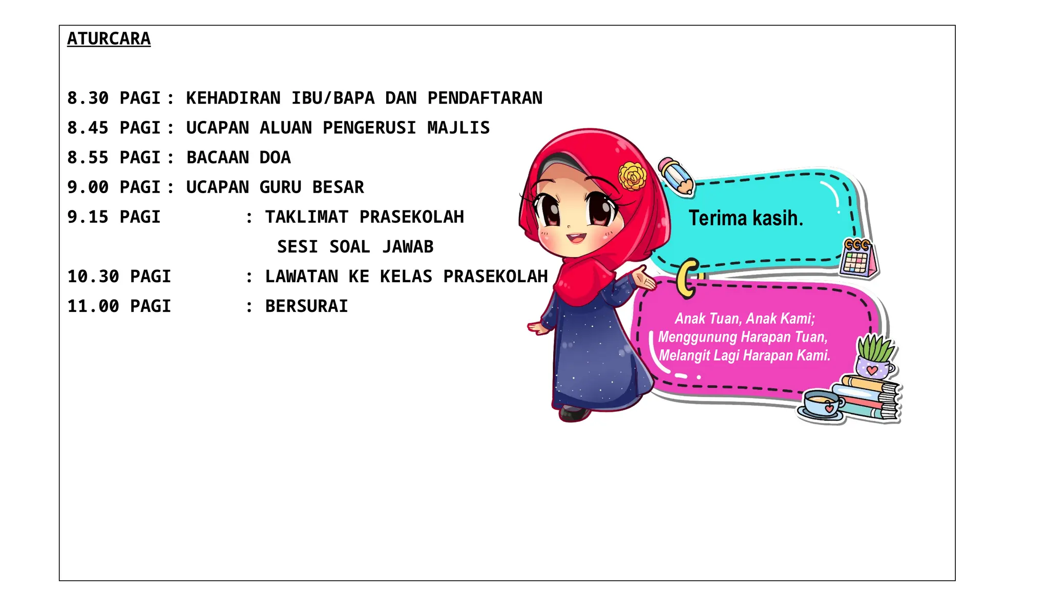 Taklimat dan Pendaftaran Prasekolah SKCJ | PPT