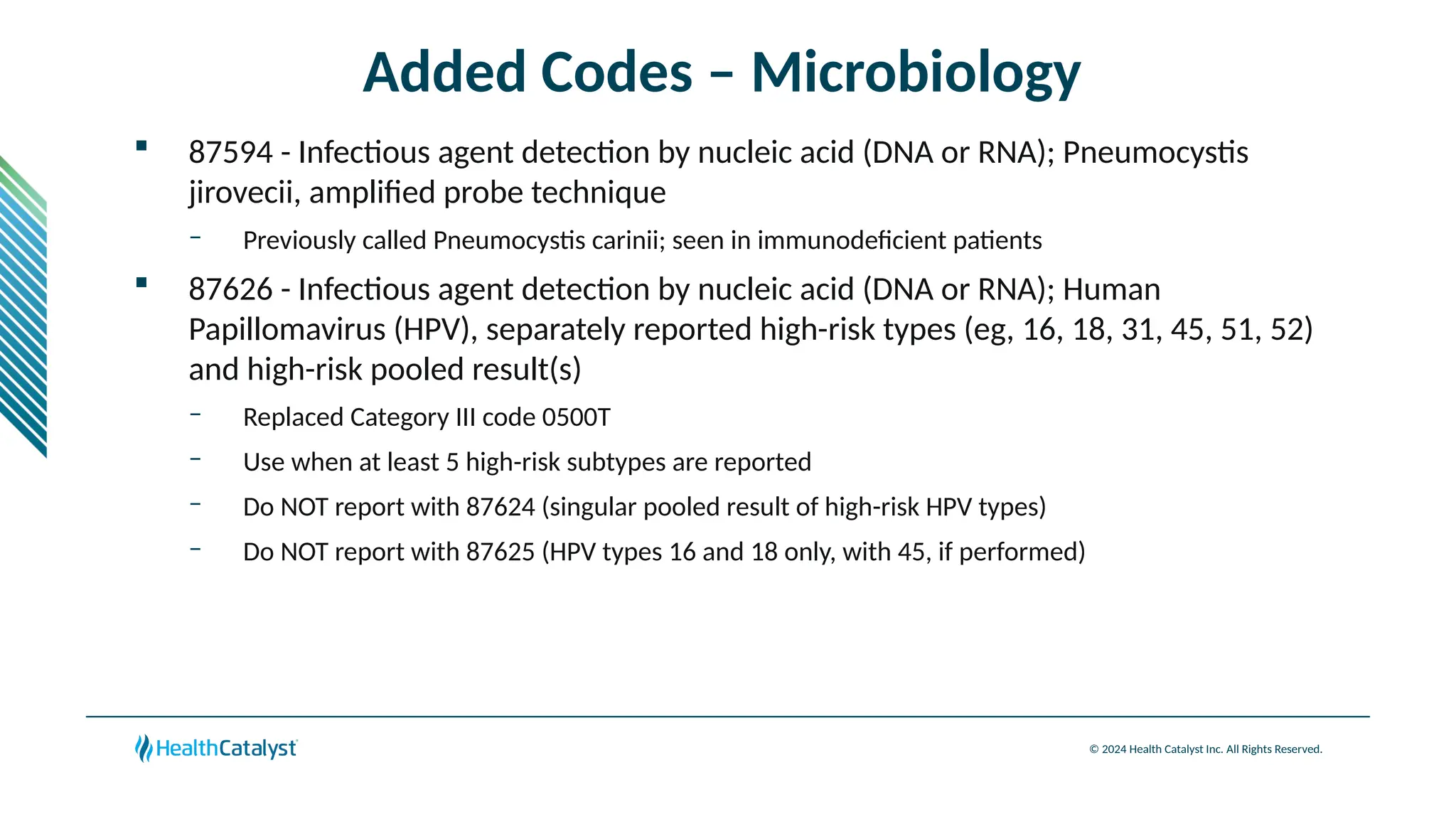 2025 Cpt® Code Updates Cdm Focused Pptx
