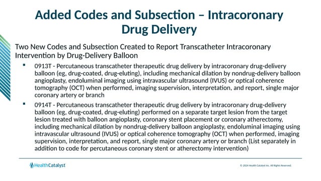 2025 CPT® Code Updates ( HIM Focused ) | PPTX