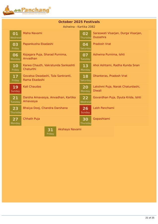 2025 Drik Panchang Hindu Calendar v1.0.1.pdf