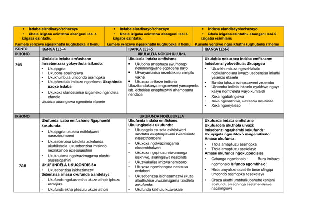 2025 ISIZULU HL INTERMEDIATE PHASE MULTIGRADING CLASSROOMS SUPPORT ...