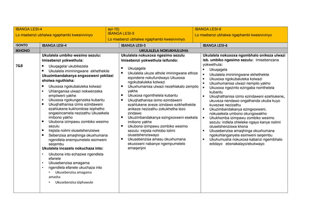 2025 ISIZULU HL INTERMEDIATE PHASE MULTIGRADING CLASSROOMS SUPPORT ...