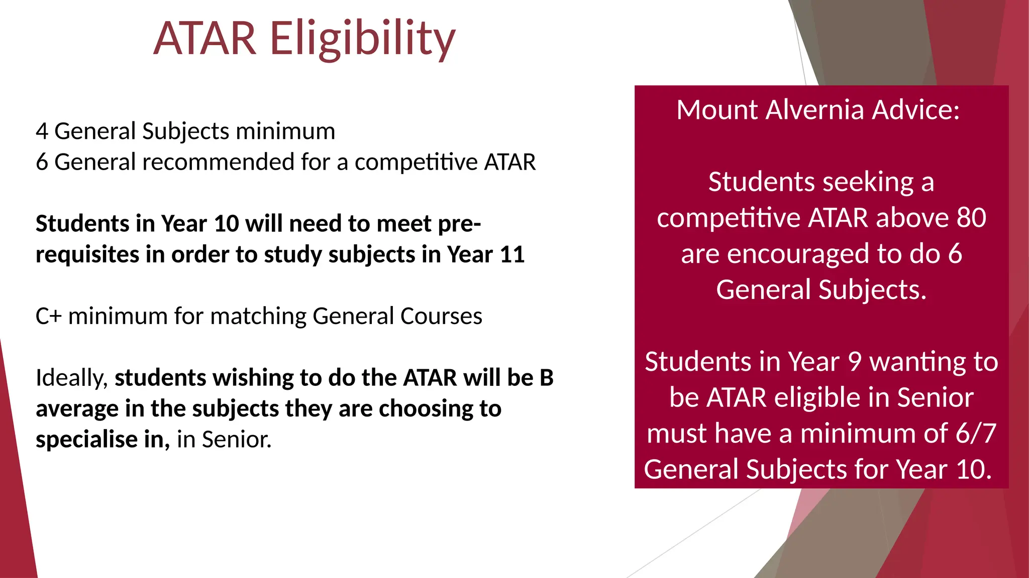 2025 June Year 9 Presentation: Subject selection.pptx