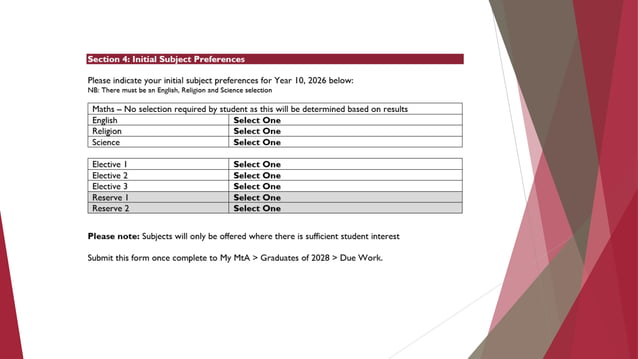 2025 June Year 9 Presentation: Subject selection.pptx