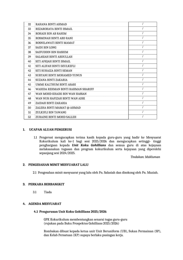 2025 Minit Mesyuarat Kokurikulum Bil 1 2025.docx